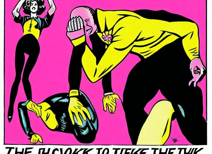 The Shocker: Two in the Pink, One in the Stink - AI Generated Artwork ...