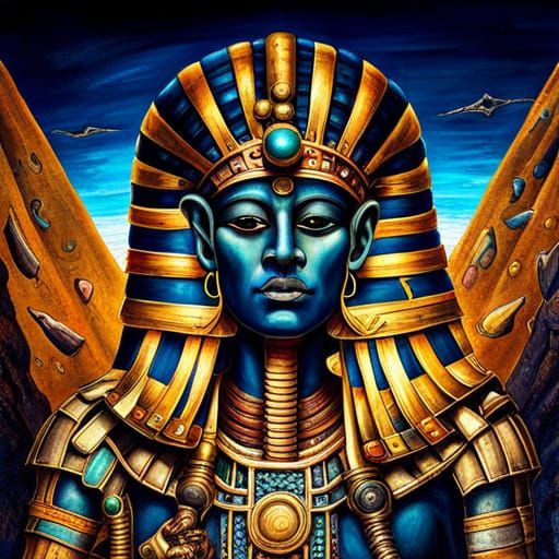 Osiris God of Death - AI Generated Artwork - NightCafe Creator