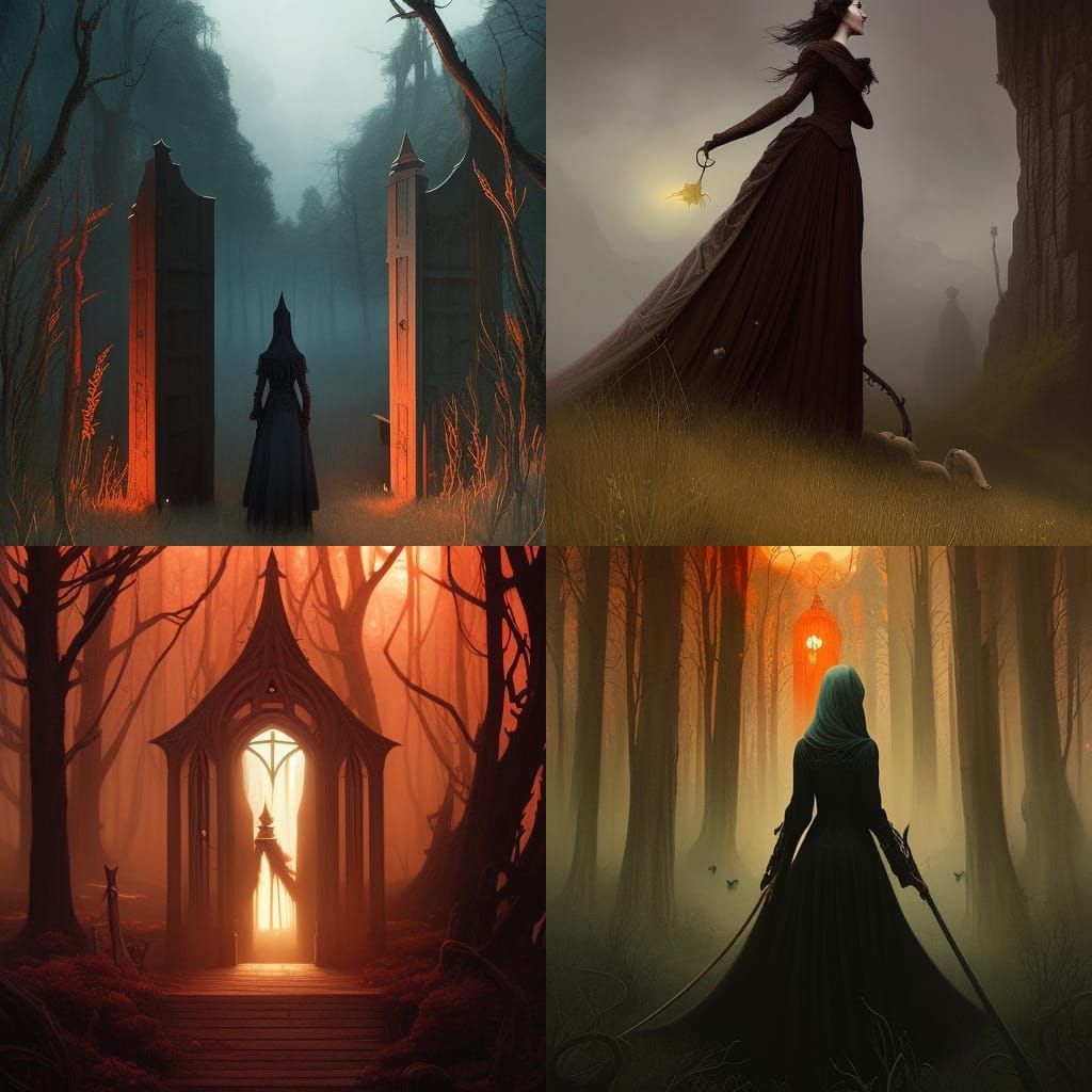 The entrance to Hell - AI Generated Artwork - NightCafe Creator