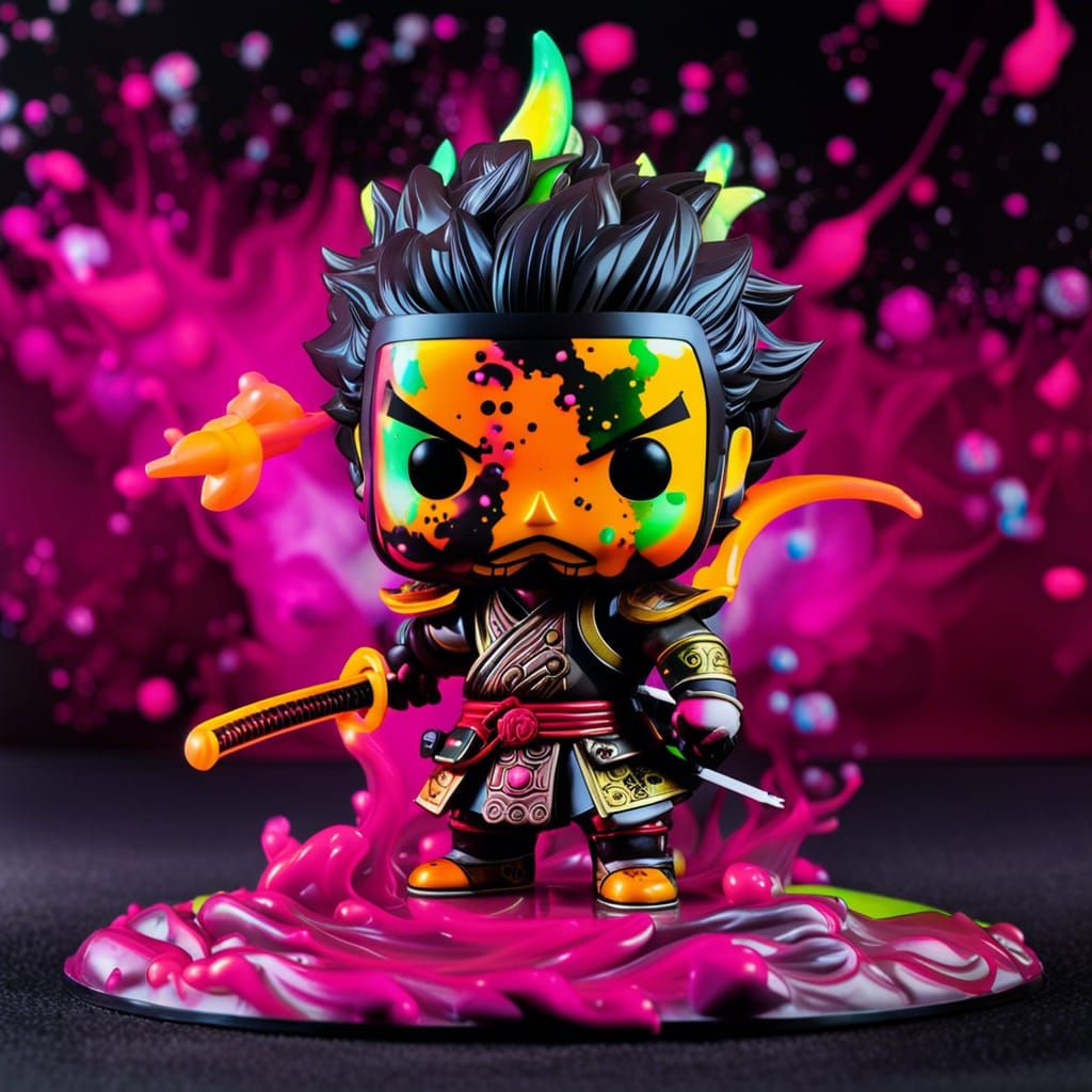 Funko Pop of a Sengoku Era's Samurai - AI Generated Artwork - NightCafe ...