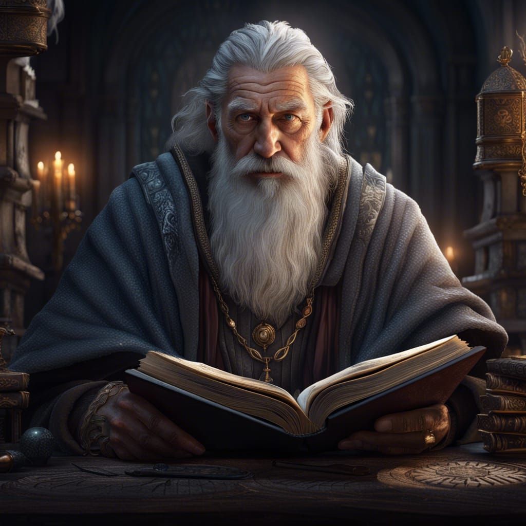 Merlin the wizard - AI Generated Artwork - NightCafe Creator