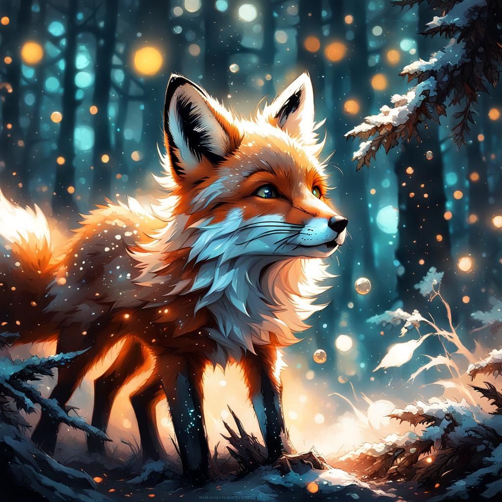 Snow! - AI Generated Artwork - NightCafe Creator
