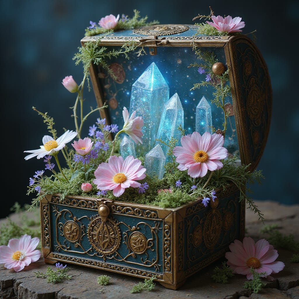 The Box - Enchanted Box with Lush Fantasy Realm
