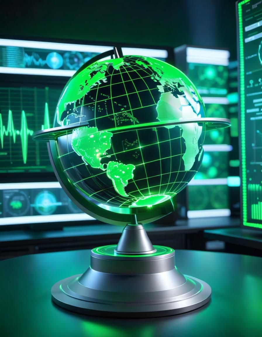 earth globe 3d map - AI Generated Artwork - NightCafe Creator