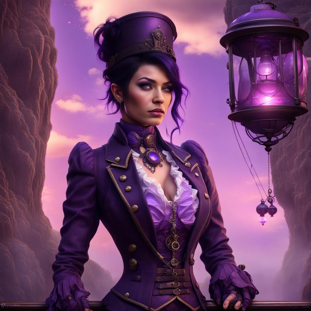 Steampunk Conductor - AI Generated Artwork - NightCafe Creator