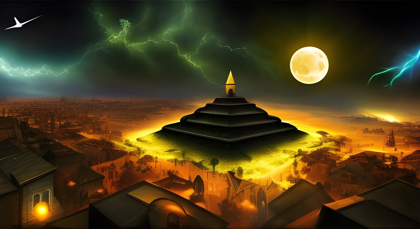 Dark Night Of Black Magic - AI Generated Artwork - NightCafe Creator