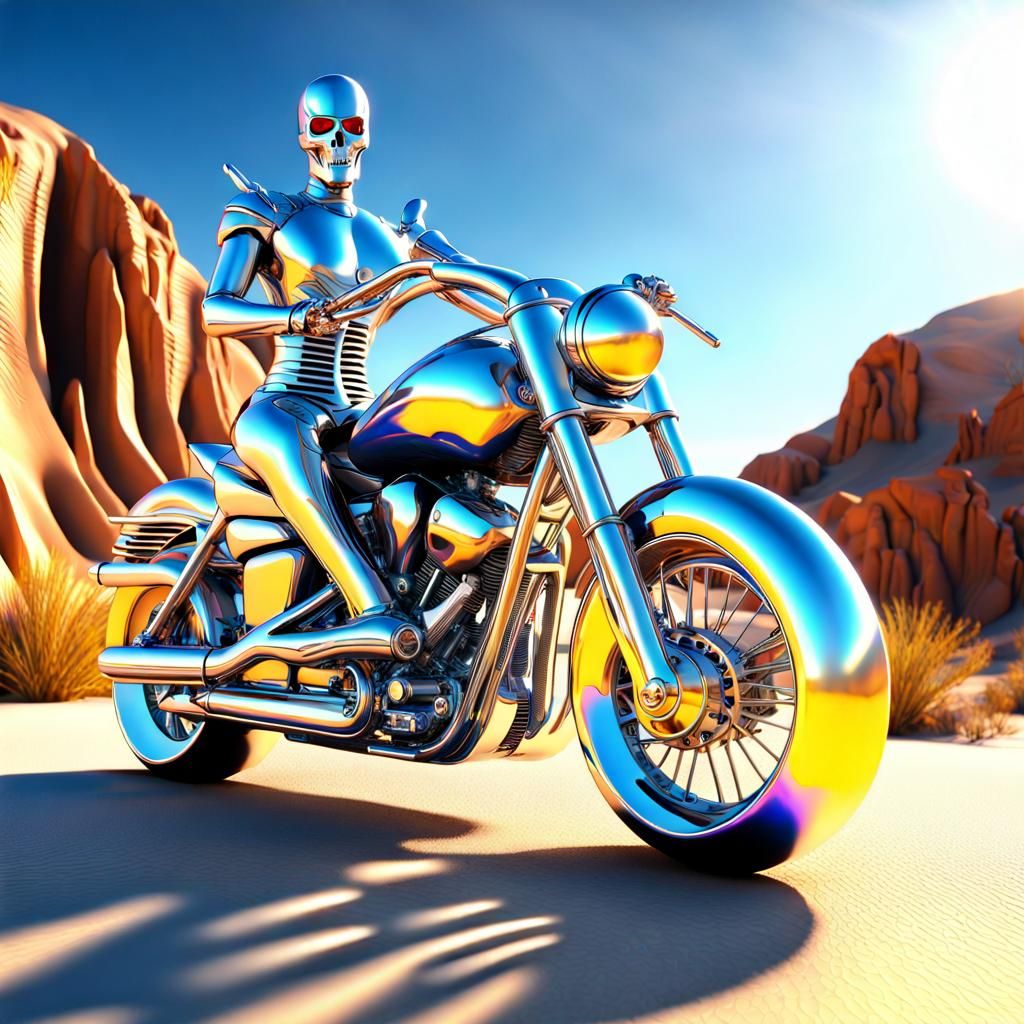 Ghost Rider - AI Generated Artwork - NightCafe Creator