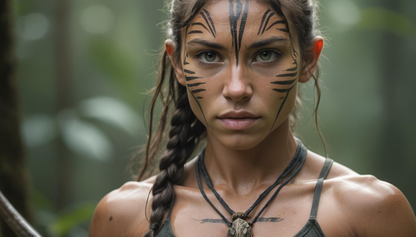 Amazon warrior female - Amazonian Warrior in IMAX Macro Shot