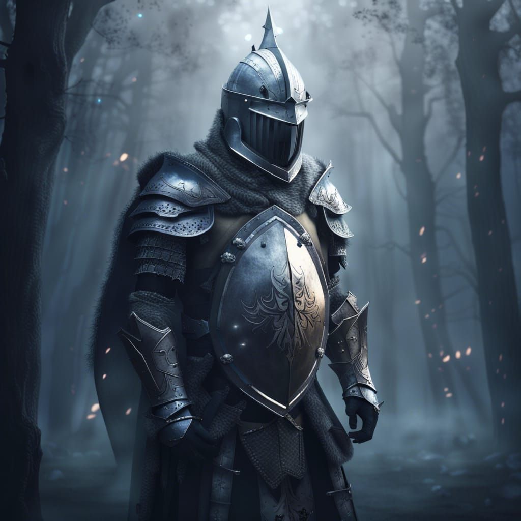 Lost knight - AI Generated Artwork - NightCafe Creator
