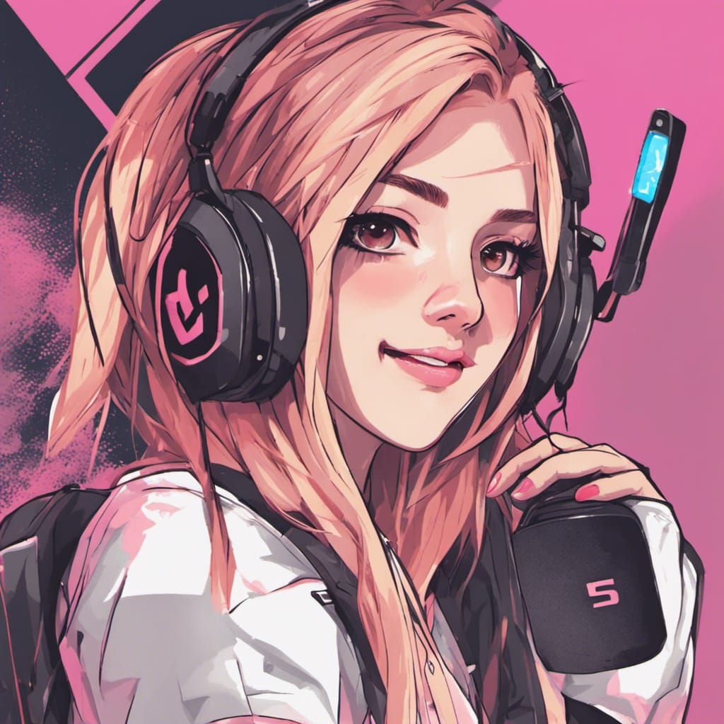 EGirl - AI Generated Artwork - NightCafe Creator