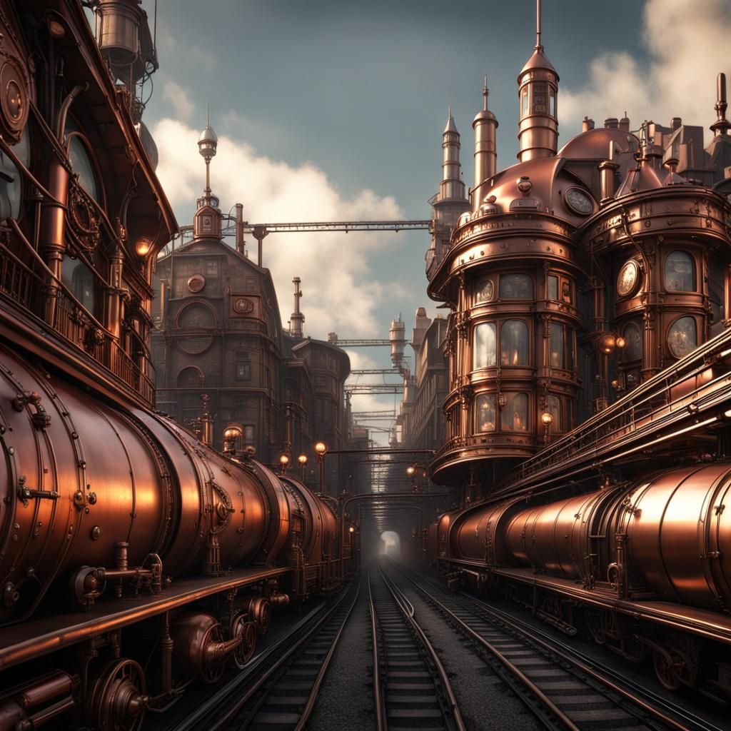 steampunk - AI Generated Artwork - NightCafe Creator