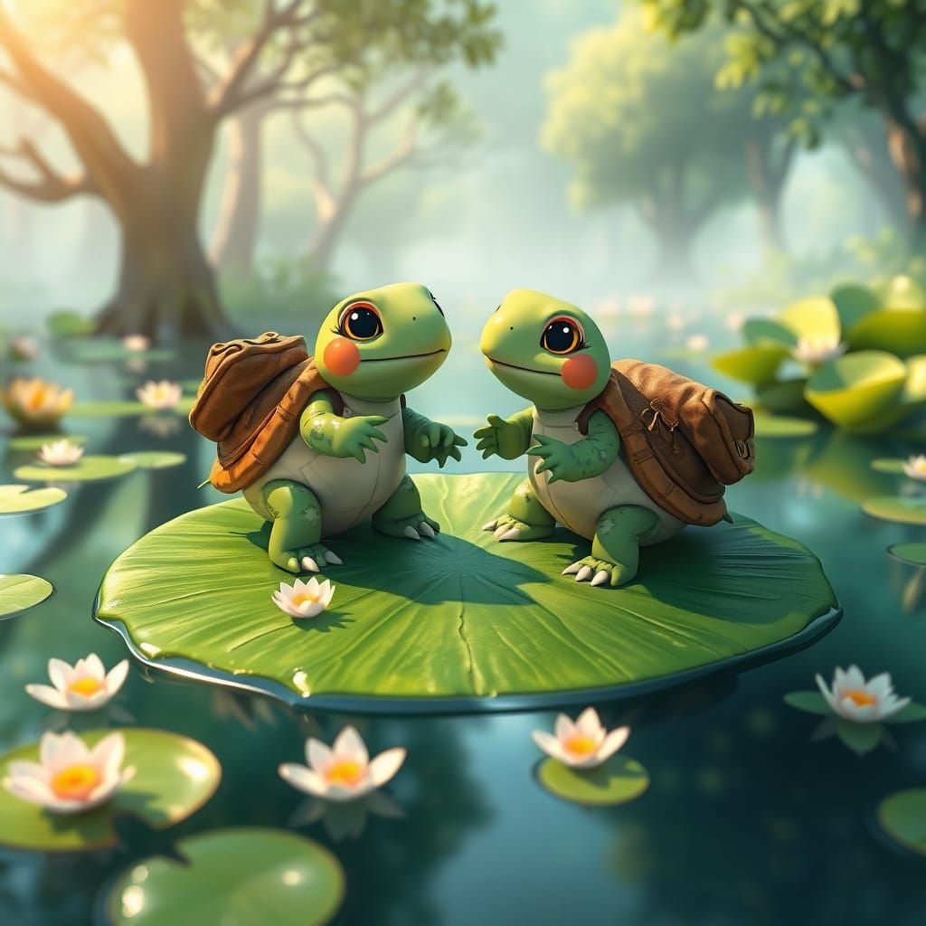 Turtle Couple on an Adventure🐢 - Turtle Couple on an Adven...