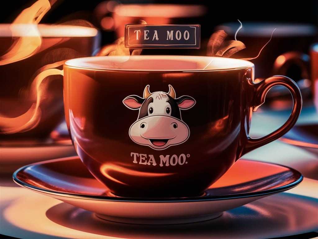 Tea Moo . . . Temu . . . Not Sponsored ;) - AI Generated Artwork ...