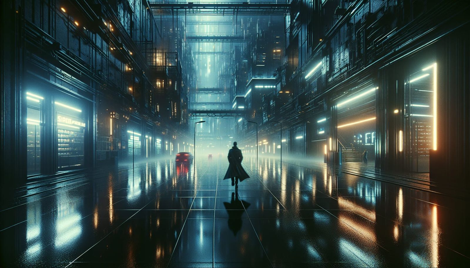 Blade Runner Blues - AI Generated Artwork - NightCafe Creator