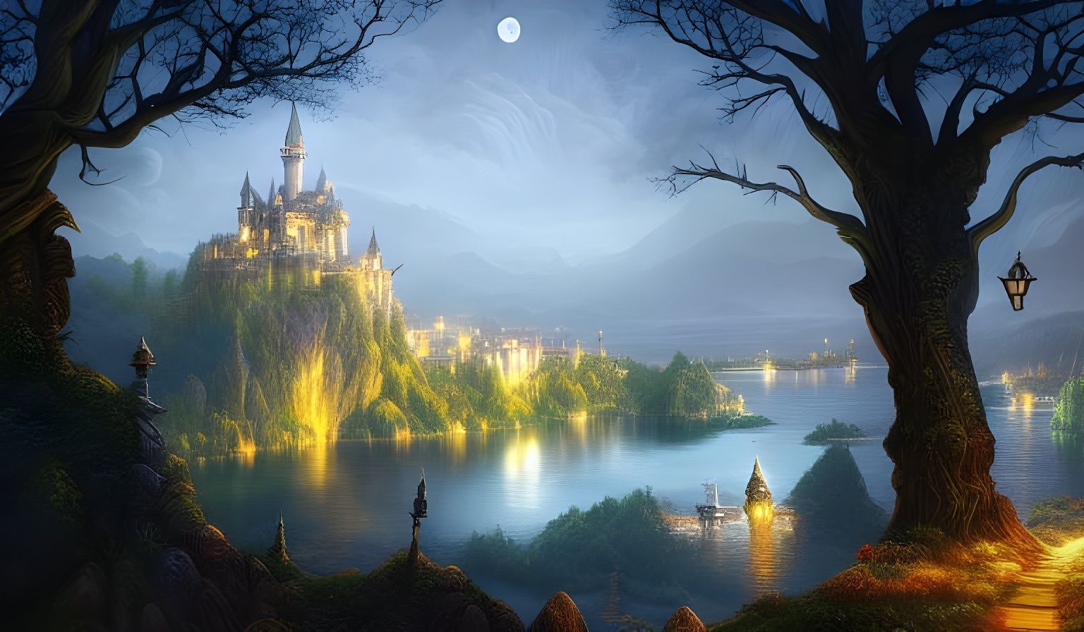 Fantasy Scapes Collection (see description) - Mediaval Fantasy ...