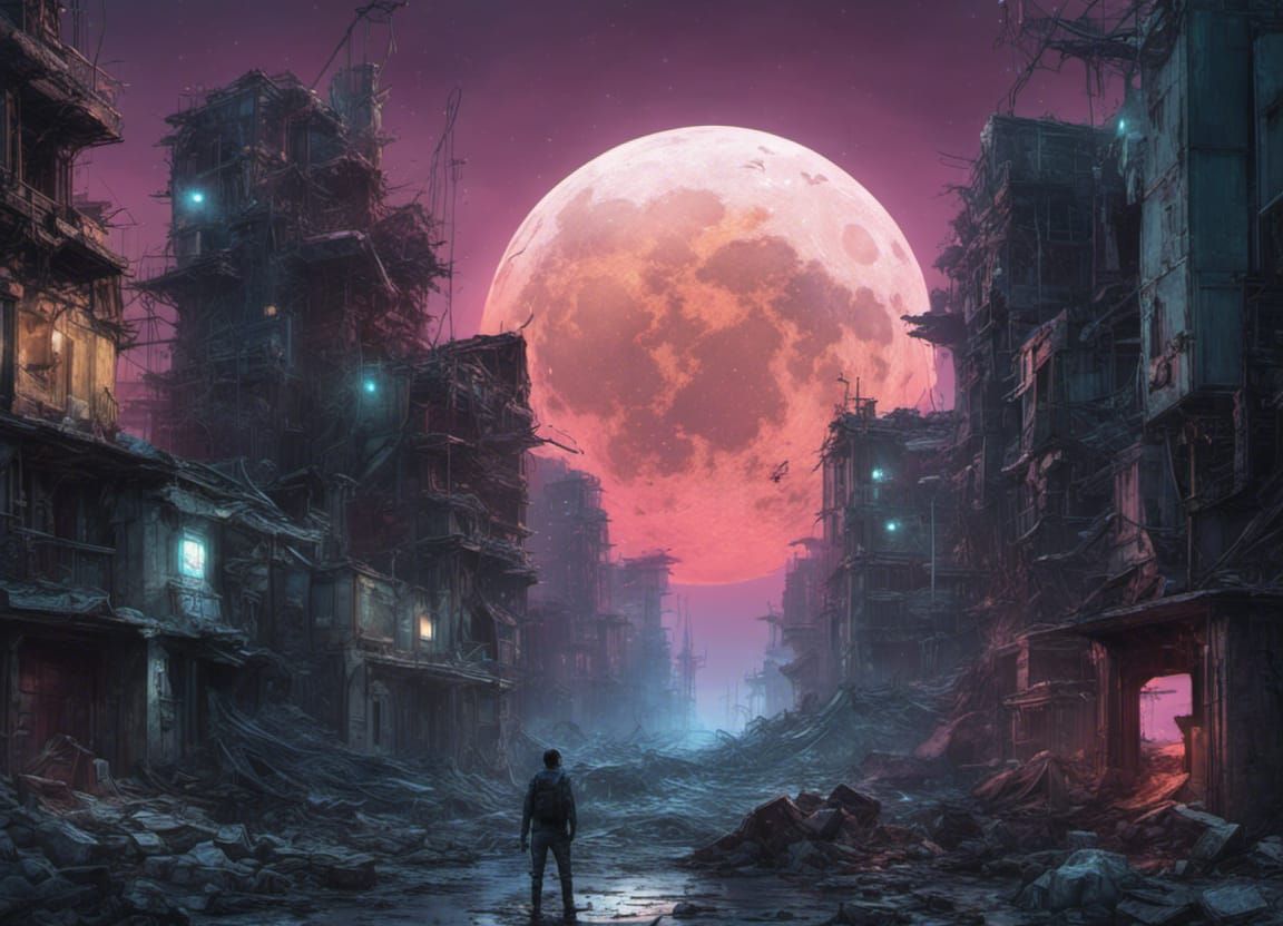 "Beautiful Disaster" - AI Generated Artwork - NightCafe Creator