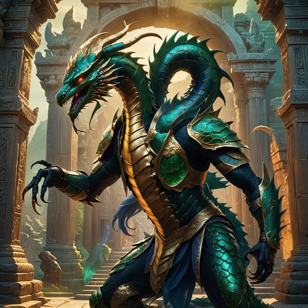 scorpion dragon - AI Generated Artwork - NightCafe Creator