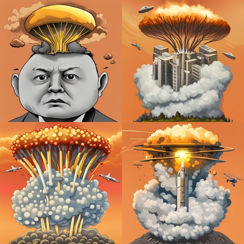 atomic bomb - AI Generated Artwork - NightCafe Creator