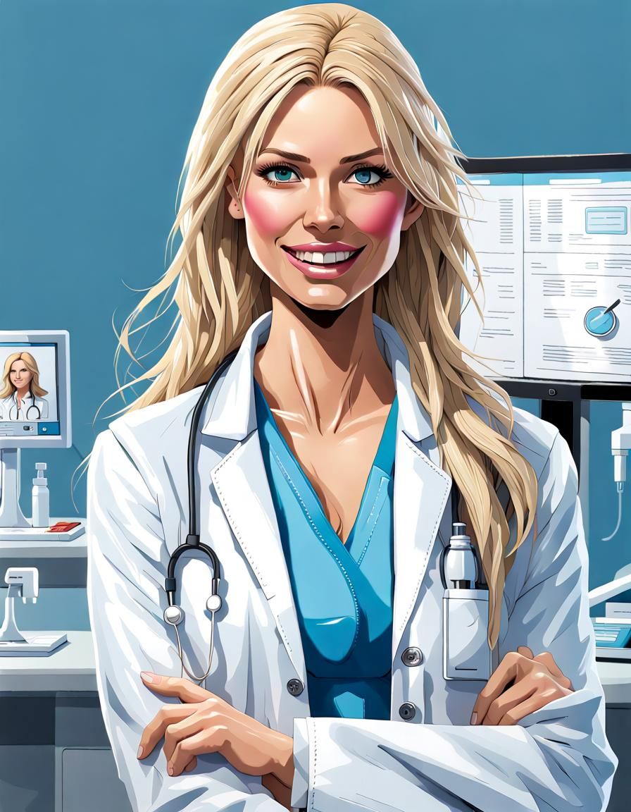 Dental Tech Andi - AI Generated Artwork - NightCafe Creator