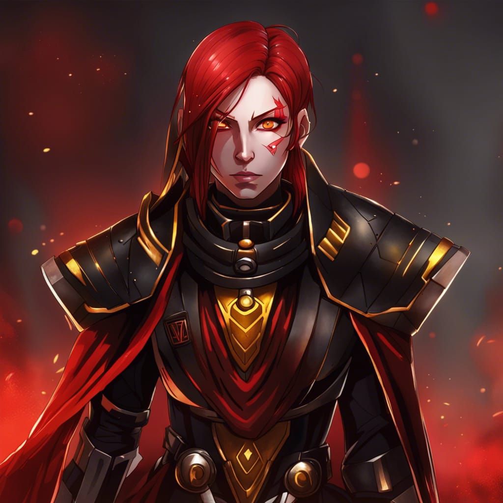 Star wars: the old Republic. Sith Pureblood with red skin, Facial ...