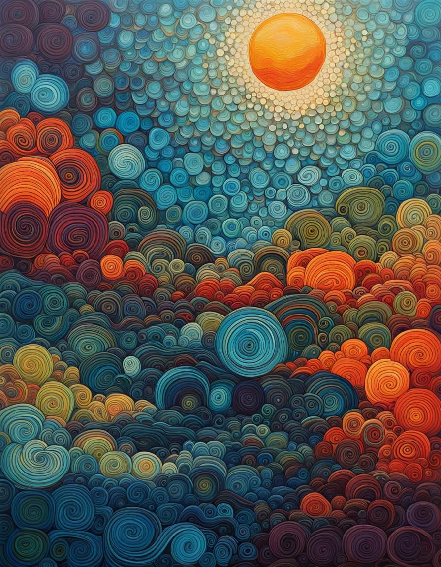 Image Art, (Meditation and Mindfulness) , abstract art complementary ...