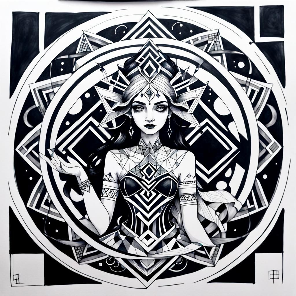 Goddess - AI Generated Artwork - NightCafe Creator