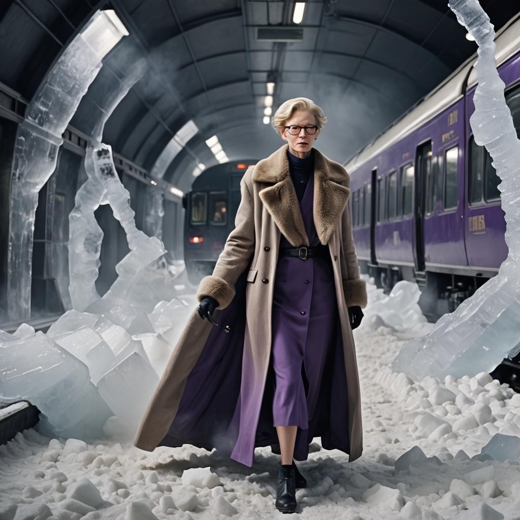 Minister Mason in Snowpiercer - AI Generated Artwork - NightCafe Creator