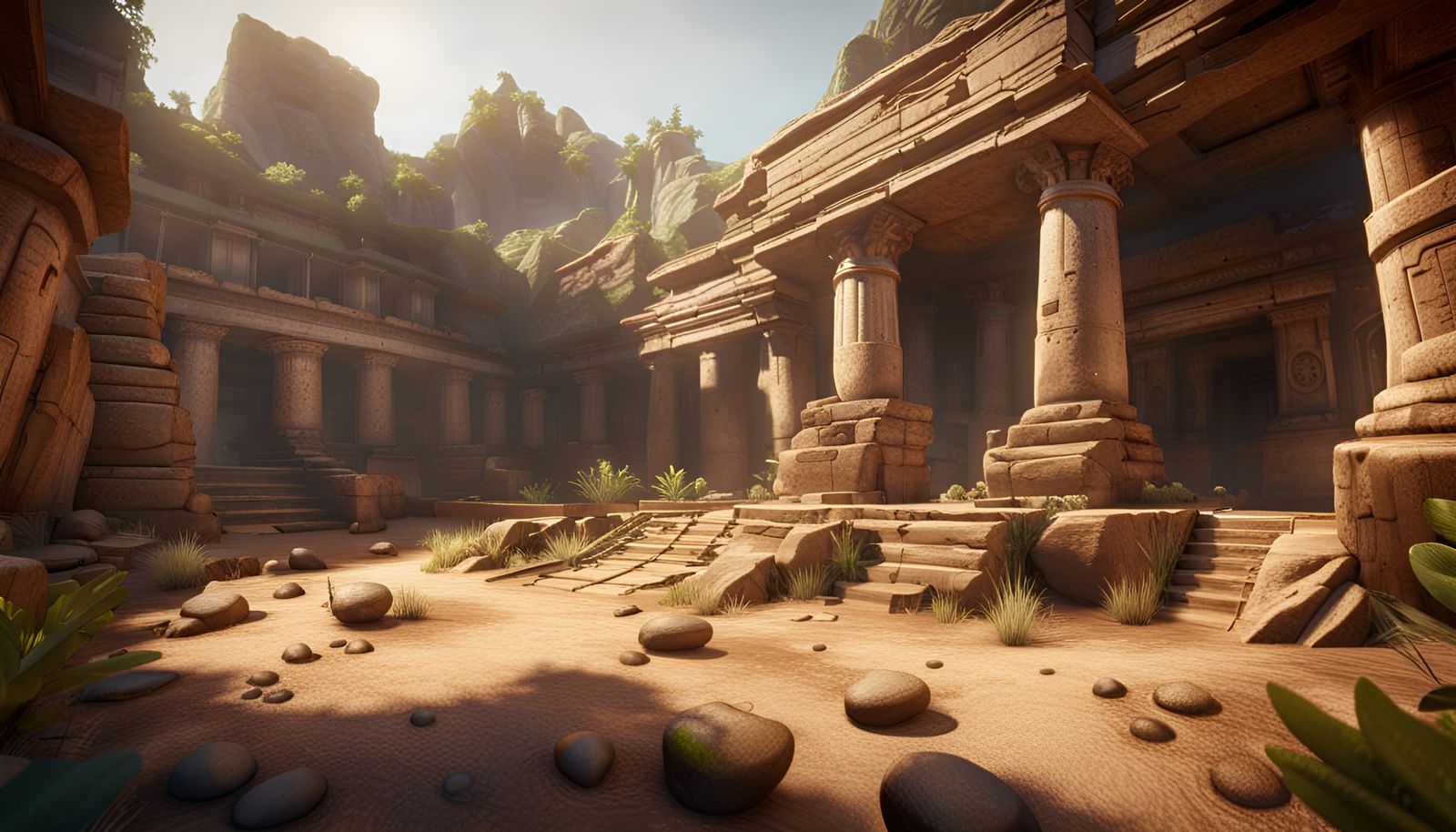 Archaeological Dig Site - AI Generated Artwork - NightCafe Creator