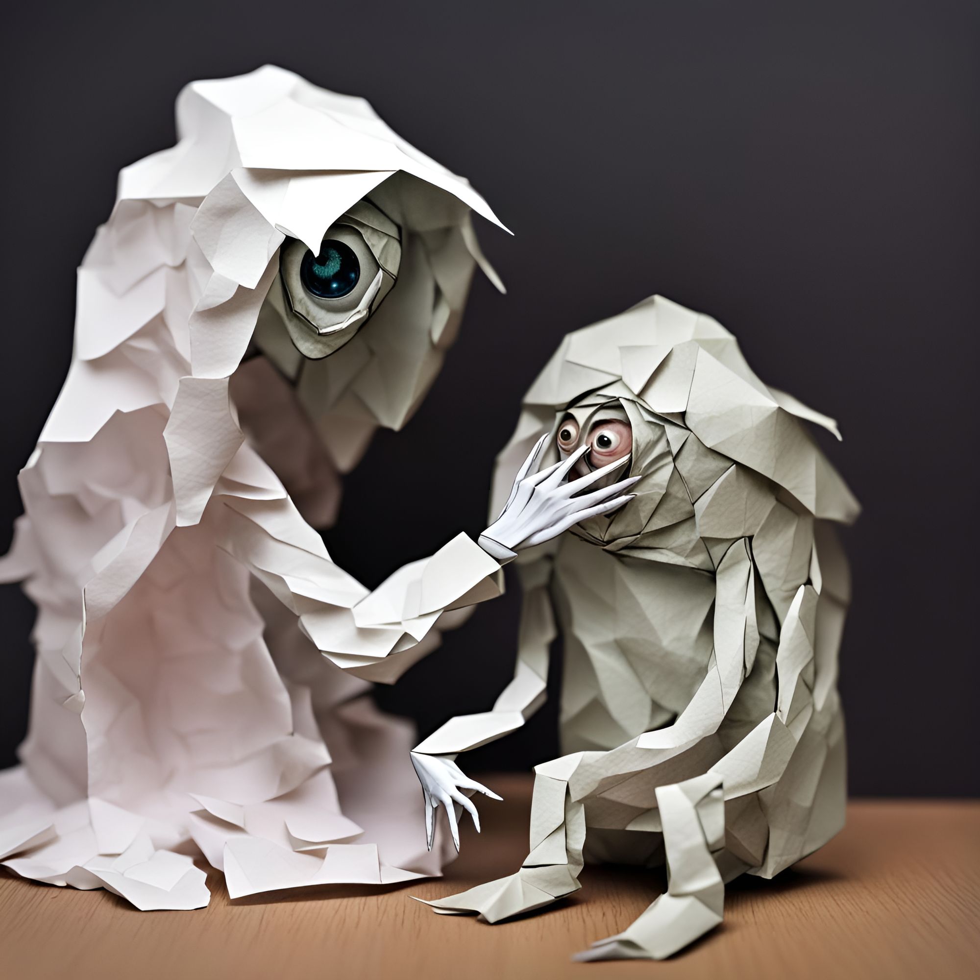 We Wanted to Connect But We Kept Doing it Wrong : r/nightcafe