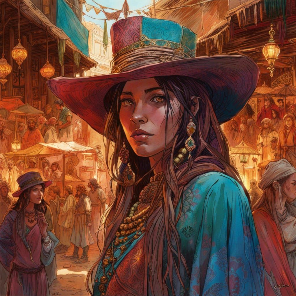 Artfart: The Sand Witch - AI Generated Artwork - NightCafe Creator