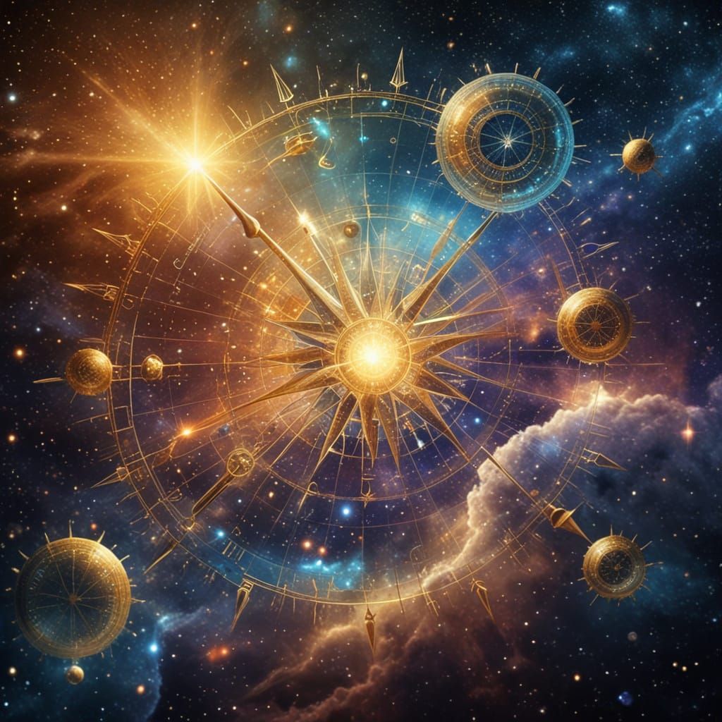 Cosmic - Cosmic Charts in Golden Light