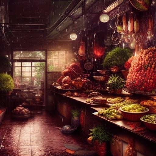 food - AI Generated Artwork - NightCafe Creator