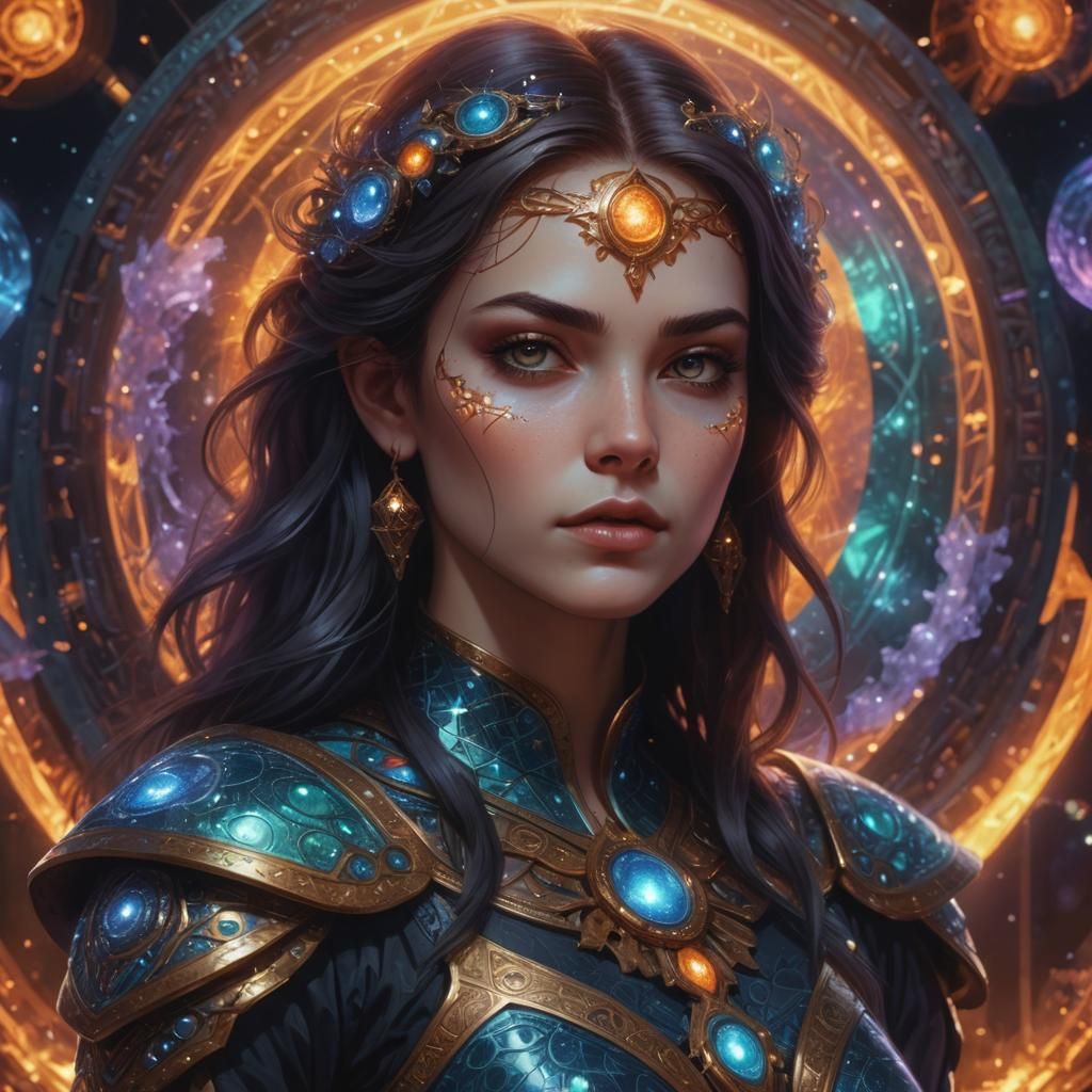 Beautiful female magick Servitor to heal my knees - AI Generated ...