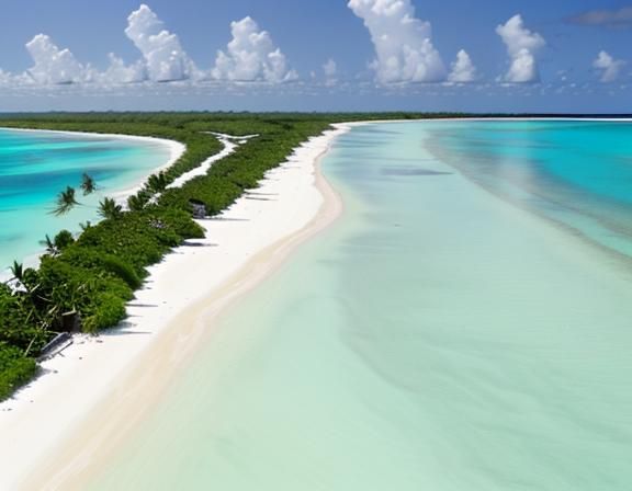 tabwakea beach kiribati - AI Generated Artwork - NightCafe Creator