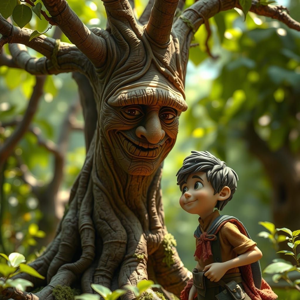 "The Wise Tree" a Claymation production...
