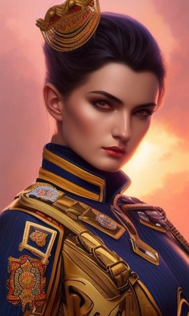 Fashion: Gala Uniform - AI Generated Artwork - NightCafe Creator