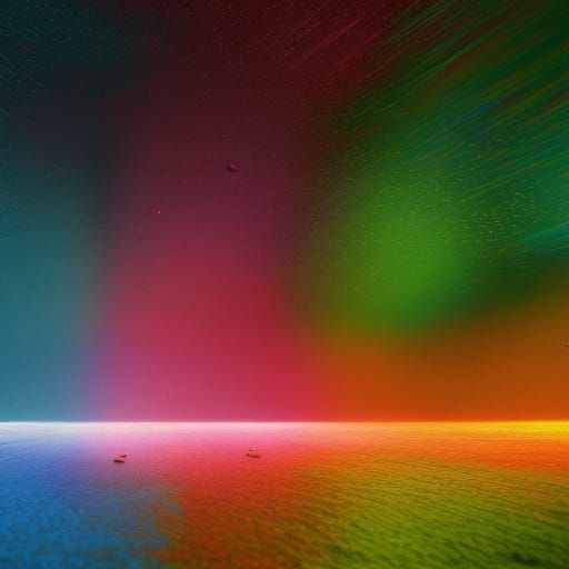 Colorful Horizon Concept Art - AI Generated Artwork - NightCafe Creator