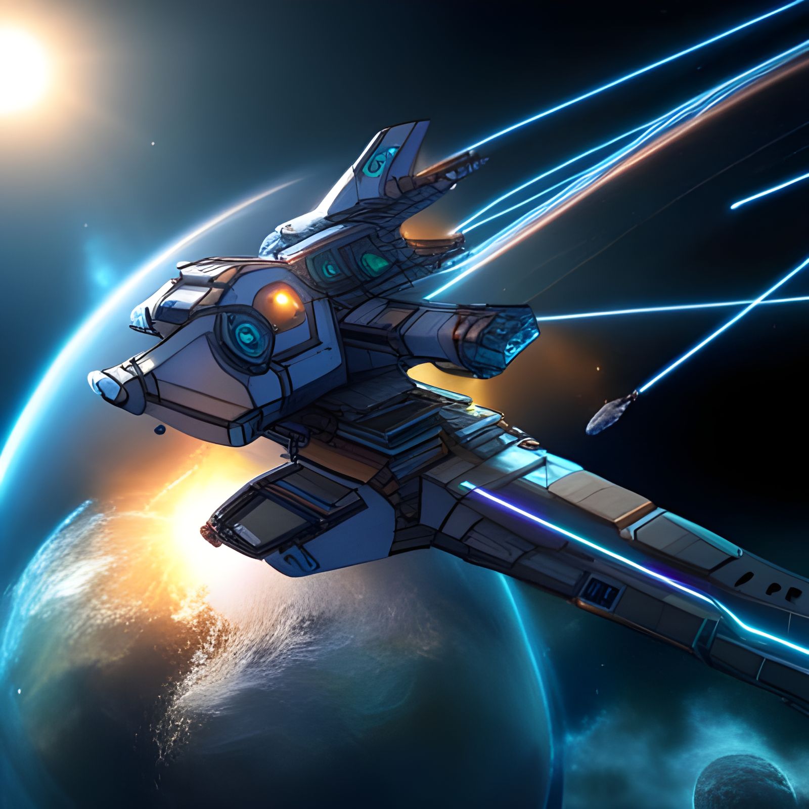 Orbit - AI Generated Artwork - NightCafe Creator