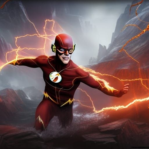 The flash - AI Generated Artwork - NightCafe Creator