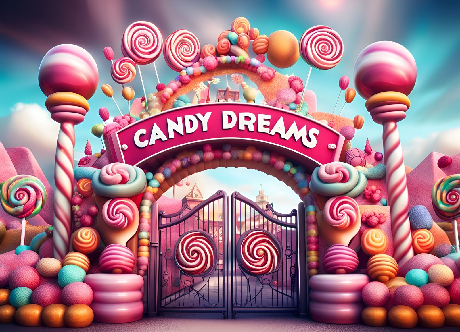 Candy Dreams - AI Generated Artwork - NightCafe Creator