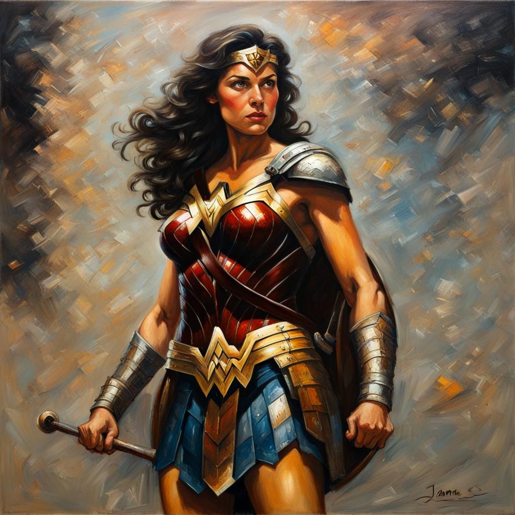 Wonder Woman - AI Generated Artwork - NightCafe Creator