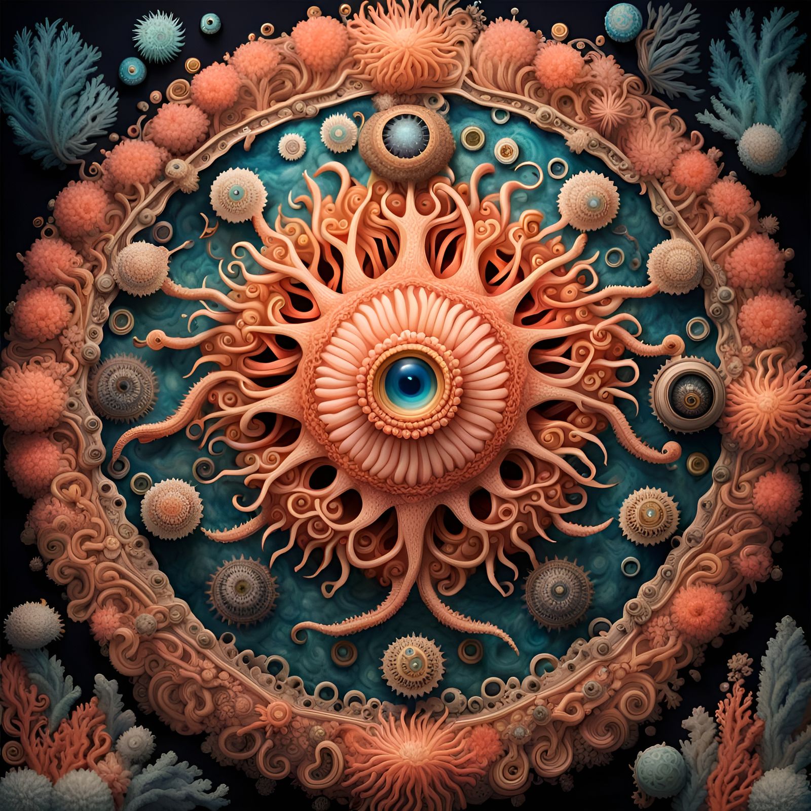 From the Depths of the Third Eye - AI Generated Artwork - NightCafe Creator