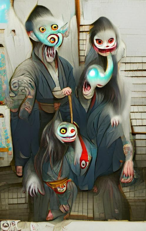 yokai - AI Generated Artwork - NightCafe Creator