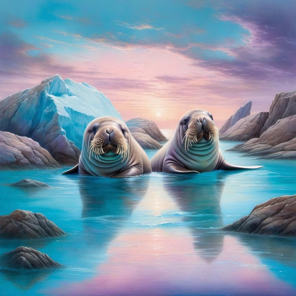 Walrus - AI Generated Artwork - NightCafe Creator