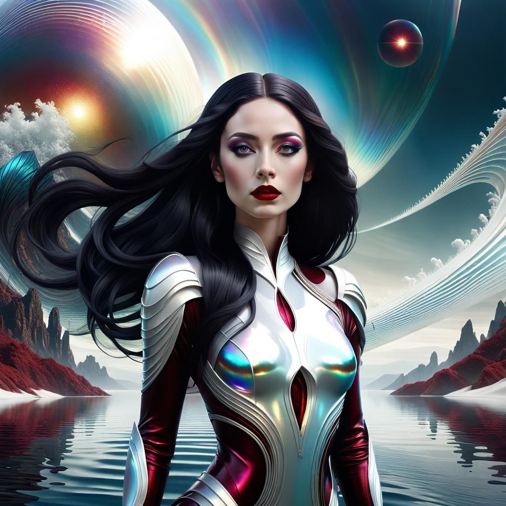 Salrinnia From The Light Water Planet Of Vallis 7 - AI Generated ...