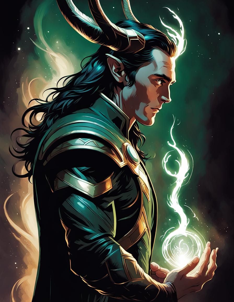 Loki Magic 2 - AI Generated Artwork - NightCafe Creator
