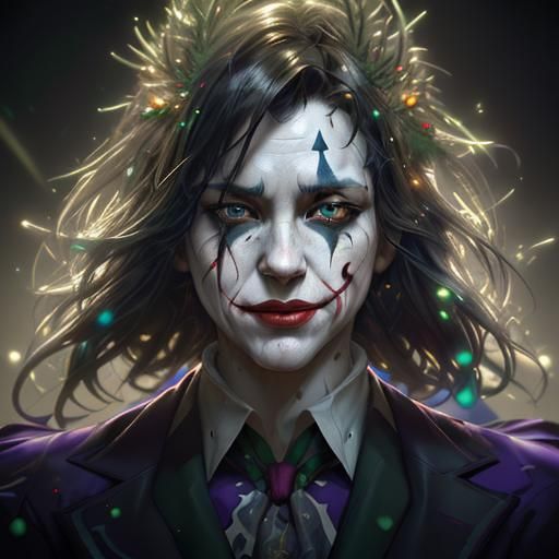 Joker Christmas - AI Generated Artwork - NightCafe Creator