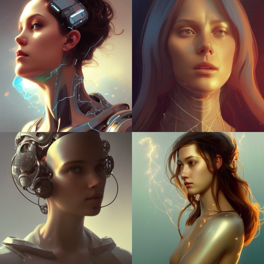 both worried and exultant about artificial intelligence - AI Generated ...