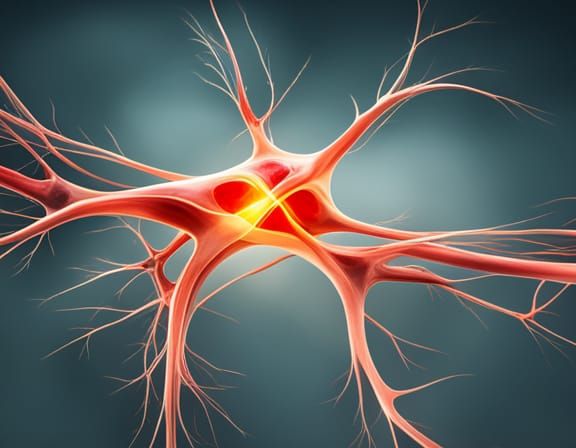 nerve cells firing - AI Generated Artwork - NightCafe Creator