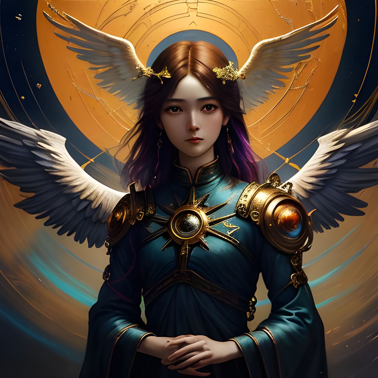 An Angel in Exhile Pino Daeni romanticism shin hanga detailed painting ...